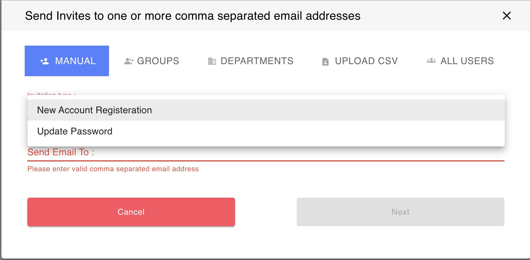 How to Invite End Users to Reset Password in EasyIdentity